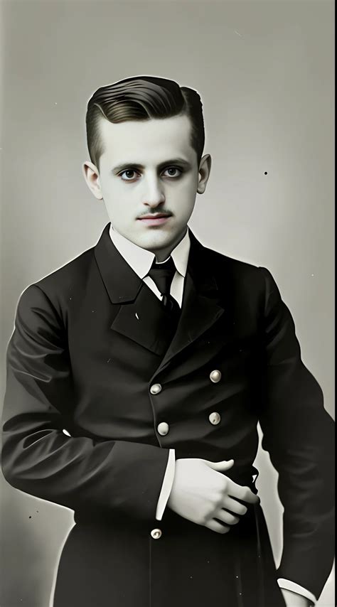 Portrait Of Gavrilo Princip Seaart Ai