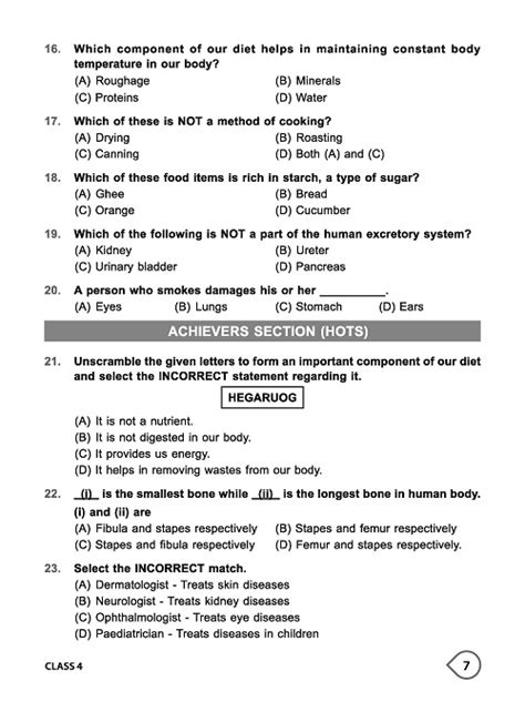 International General Knowledge Olympiad Igko Workbook For Class 4
