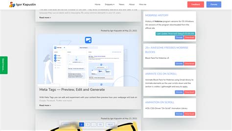 Frontend Tips And Tricks For The Mobirise Community Mobirise Forums