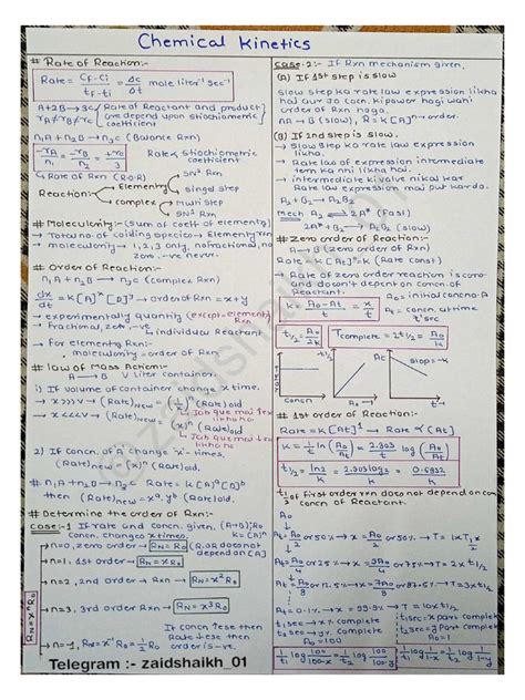 chemical kinetic pdf