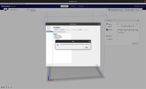 Cant Import Profiles On 471 For Linux · Issue 8666 · Ultimakercura · Github