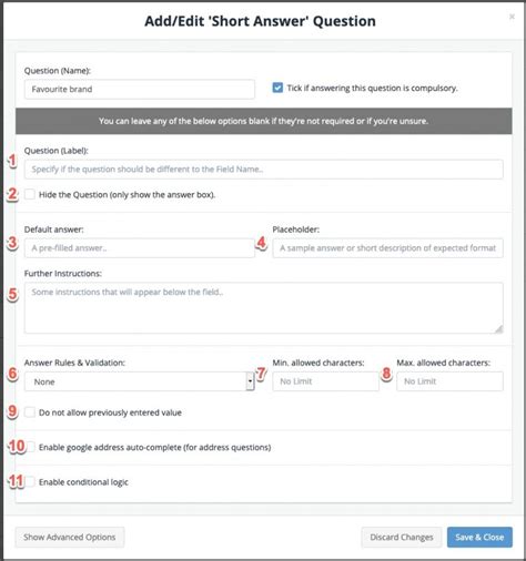 Short Answer Snapforms Resources And Faqs