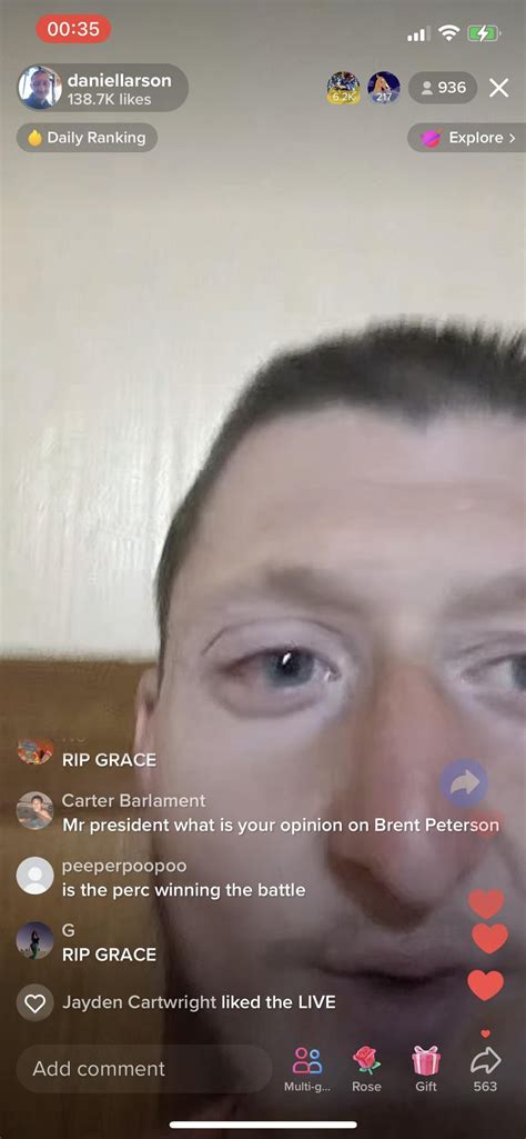 Breaking Newspapers On Tiktok Daniel Larson Is Live On Tiktok And Is