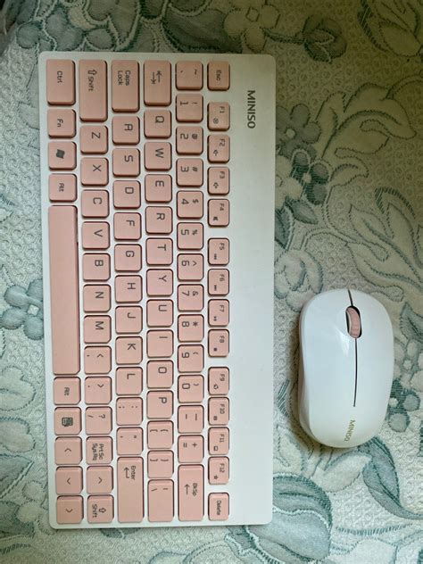 MINISO BLUETOOTH KEYBOARD MOUSE Computers Tech Parts Accessories Computer Keyboard On