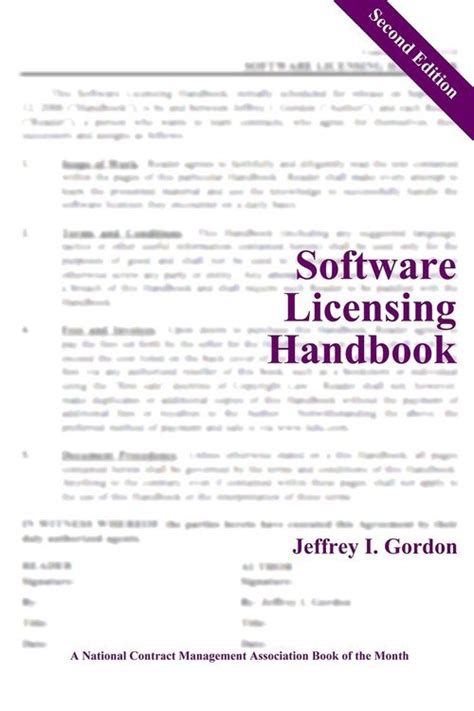 Software Licensing Handbook Second Edition Gordon Jeffrey Książka