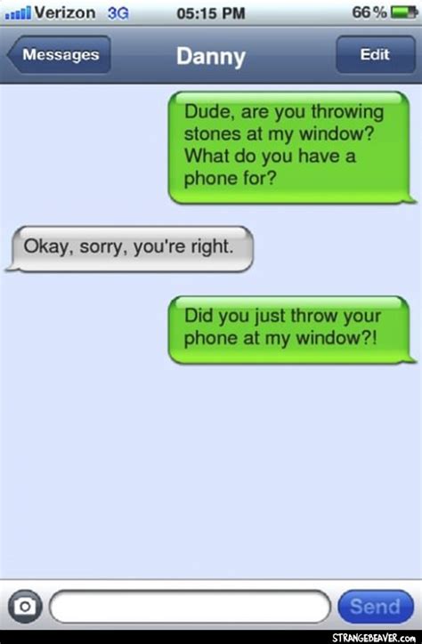 strange text messages 6 14 strange beaver