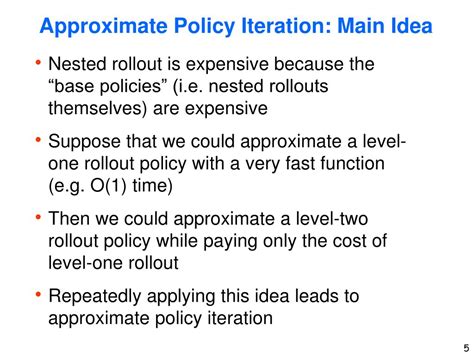 Ppt Classifier Based Approximate Policy Iteration Powerpoint