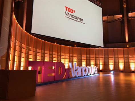 Tedx In Vancouver Vancouver Audio Visual Rentals Proshow Audiovisual