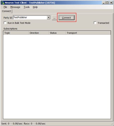 Using The Neuron ESB SAP Connector Part Sending IDocs Peregrine Connect