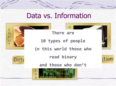 Ppt Data Vs Information Powerpoint Presentation Free Download Id