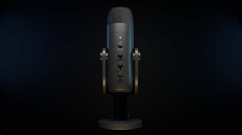 Artstation Microphone Product Visualization