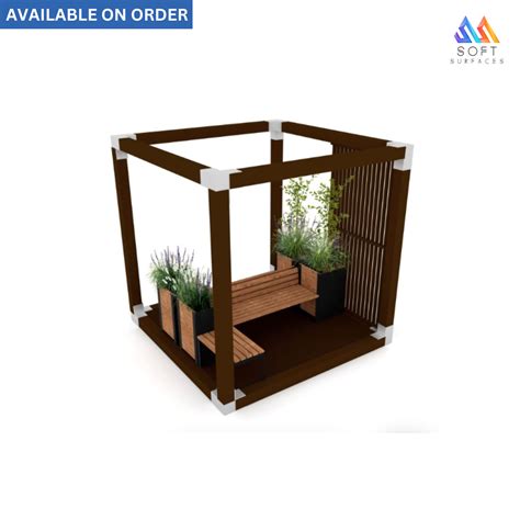 Gazebo Cube Recreational 3 Softsurfaces