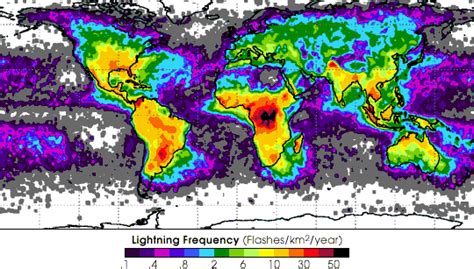 Nasa Lightning Map