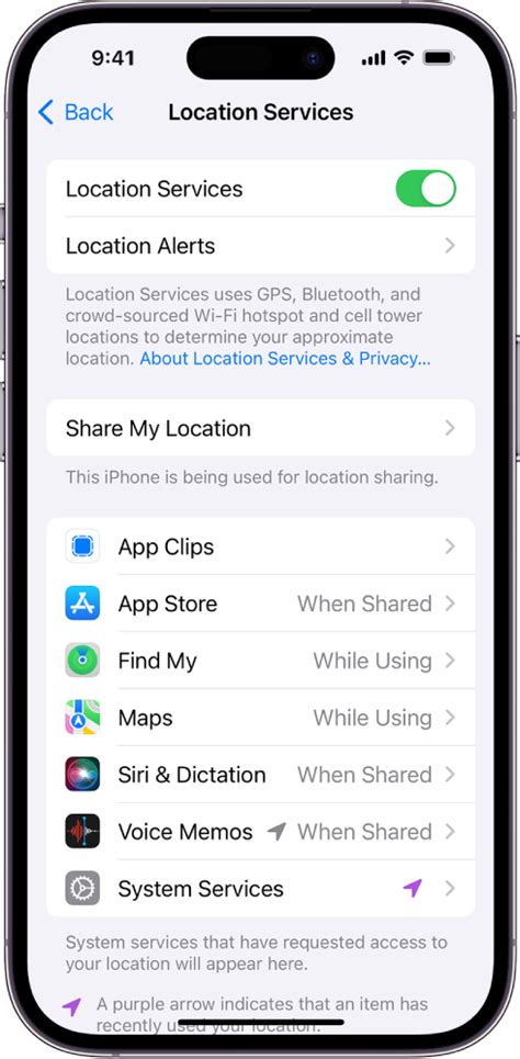 Control The Location Information You Share On IPhone Apple Support