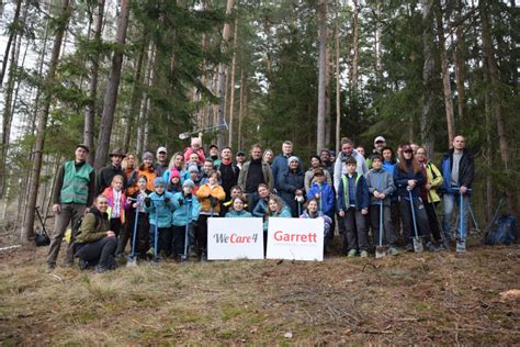 Garrett Brno Employees Join Forces For Local Tree Planting Event Garrett Motion