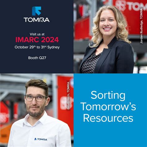 Tomra Mining On Linkedin Imarc2024 Mininginnovation Tomramining Ai Sensorbasedsorting