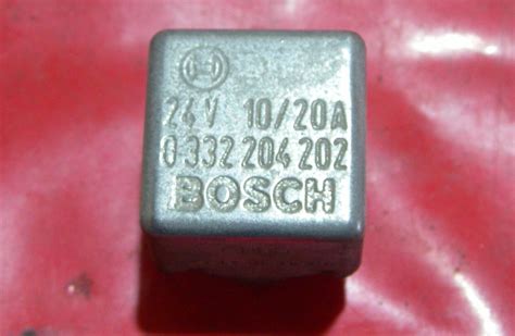 Bosch 5Pin Relais 24V 10/20 A 0332 204 202 Mercedes Omnibus O 405 LKW ...