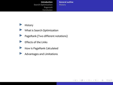 Pagerank Algorithm Explained PPT