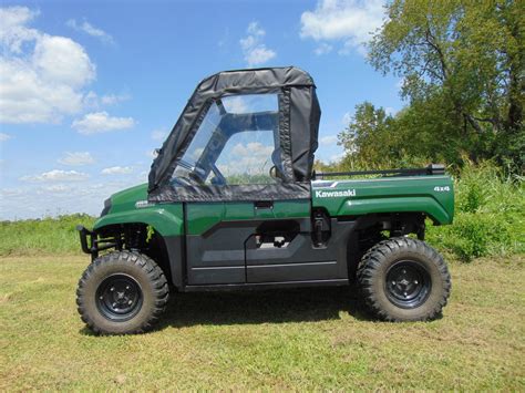 kawasaki pro mx door rear window combo 3 star utv