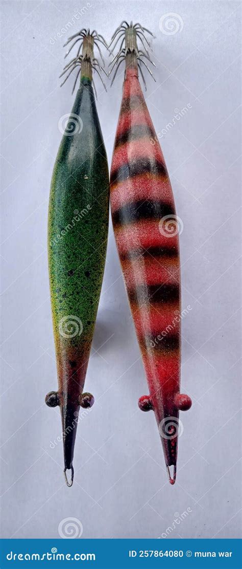 This Is A Tool For Catching Squid In The Sea Made Of Light Wood And