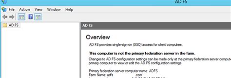 Web Application Proxy The Operation Stopped Due To An Unknown General