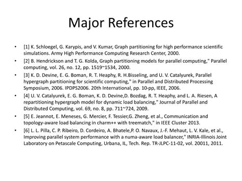 Ppt Dynamic Load Balancing In Scientific Simulation Powerpoint