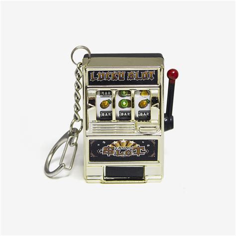 Las Vegas Slot Machine Keyring Animi Causa