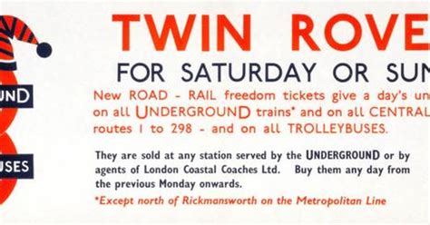 Poster Twin Rovers By The Agency Clement Dane Studio 1958 London