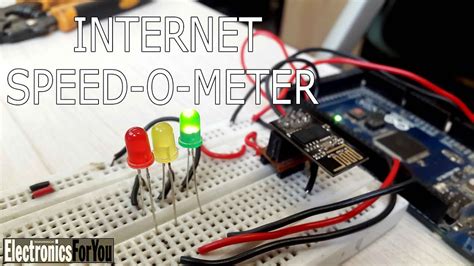Testing Your Internet Speed Using Esp8266 Wifi Module Techiesms