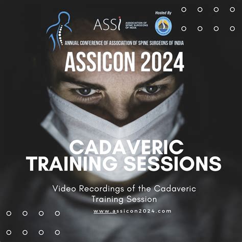 Assi Recorded Cadaveric Training Session Assicon 2024 Orthotv