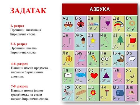 20 Писана слова ћирилице Pptx српска допунска школа Ppt
