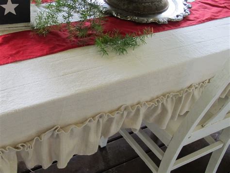 Grace And Favor A Rustic Tablecloth