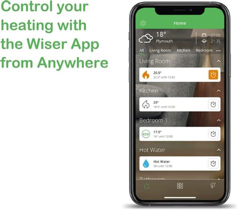Drayton Wiser Multi Zone Smart Thermostat And 2 Smart Radiator Thermostat Kit Conventional
