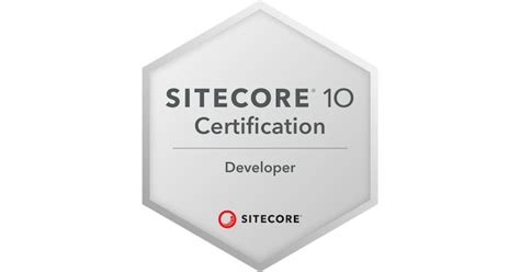 sitecore 10 developer certification 2024 was issued by sitecore
