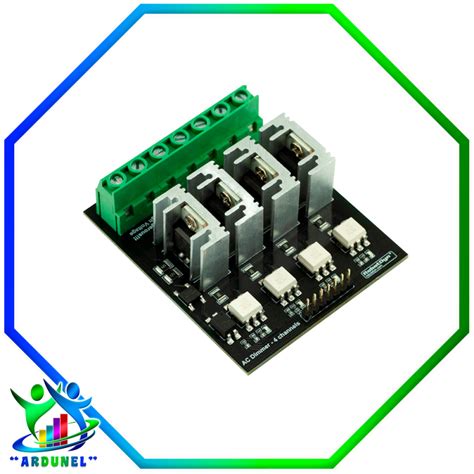 Modulo Dimmer Canales Triac Ac V V Hz V V