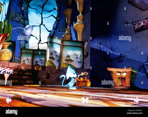 Tiny Toon Adventures Toonenstein Dare To Scare Sony Playstation 1 Ps1 Psx Editorial Use Only