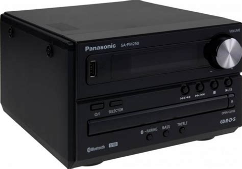 Микро система Panasonic SC-PM250EG-K - Техмарт
