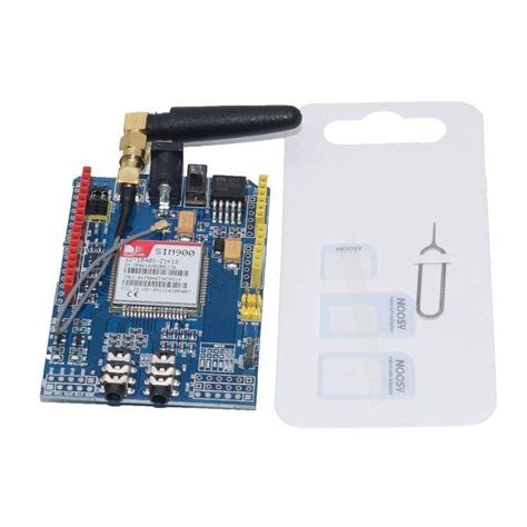 Sim900 Shield Module Gsmgprs Pour Arduino Tuni Smart Innovation