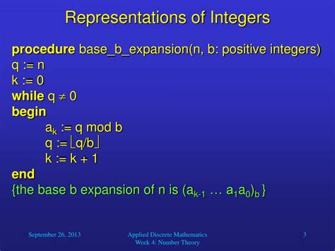 PPT Representations Of Integers PowerPoint Presentation Free Download ID