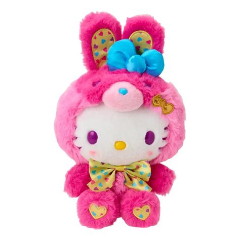 Sanrio Original Spring Rabbit Series Plush Hello Kitty Little Orange