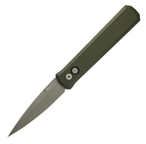 Protech Knives Godfather 4ʺ Green Kygunco