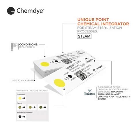 Steam Chemical Indicator Class 5 At ₹ 10piece Palwal Id 26932425262