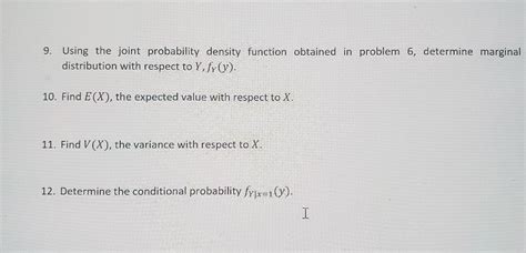 Solved Problems On Chapter 5 6 Let X Y Be Two Continuous
