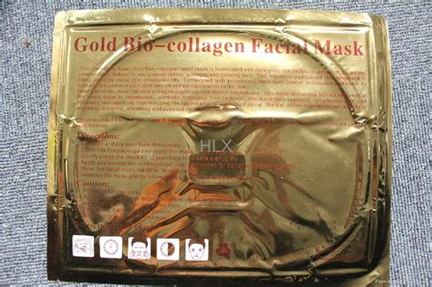 NEW Crystal Collagen Gold Powder Eye Mask Golden Mask stick to dark ...