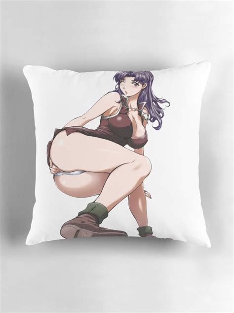 Misato Katsuragi Pillow For Sale By Mustuk Mustuk Redbubble