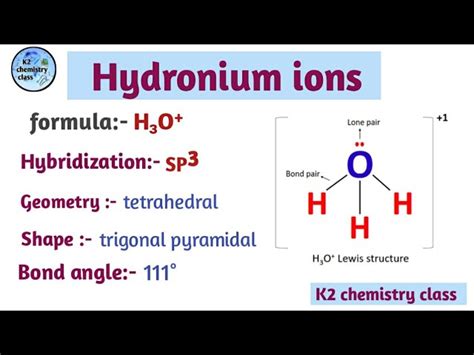 H3o Lewis Structure
