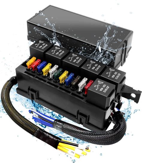 Waterproof Fuse Relay Box Pre Wired 6 Jd1912 Relay Nepal Ubuy