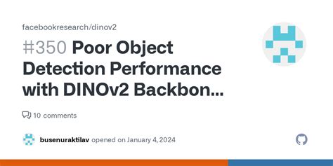 Poor Object Detection Performance With Dinov2 Backbone And Faster R Cnn Head On Cityscapes