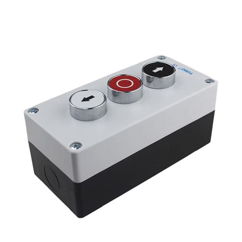 Yumo Lay5 Bp324 Switch Push Button Control Box 3 Spring Return Push Button China Push Button