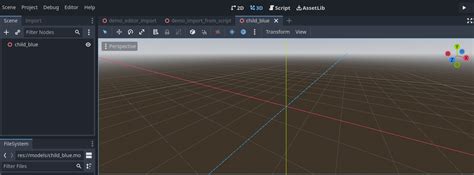 Editorsceneformatimport Only Adds The Top Level Node To Scenes · Issue